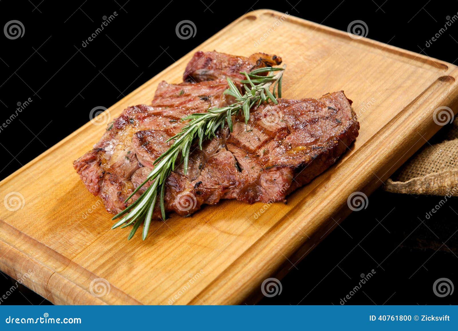 Stake stock photo. Image of close, dinner, plate, cook - 40761800