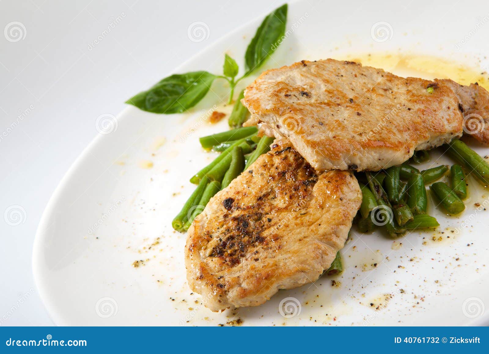 Stake stock photo. Image of meat, close, decoration, flesh - 40761732
