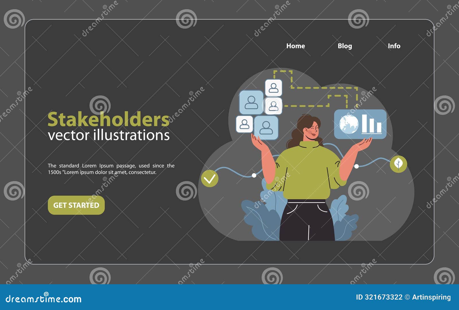 Stakeholder Engagement in Sustainability. Stock Vector - Illustration ...