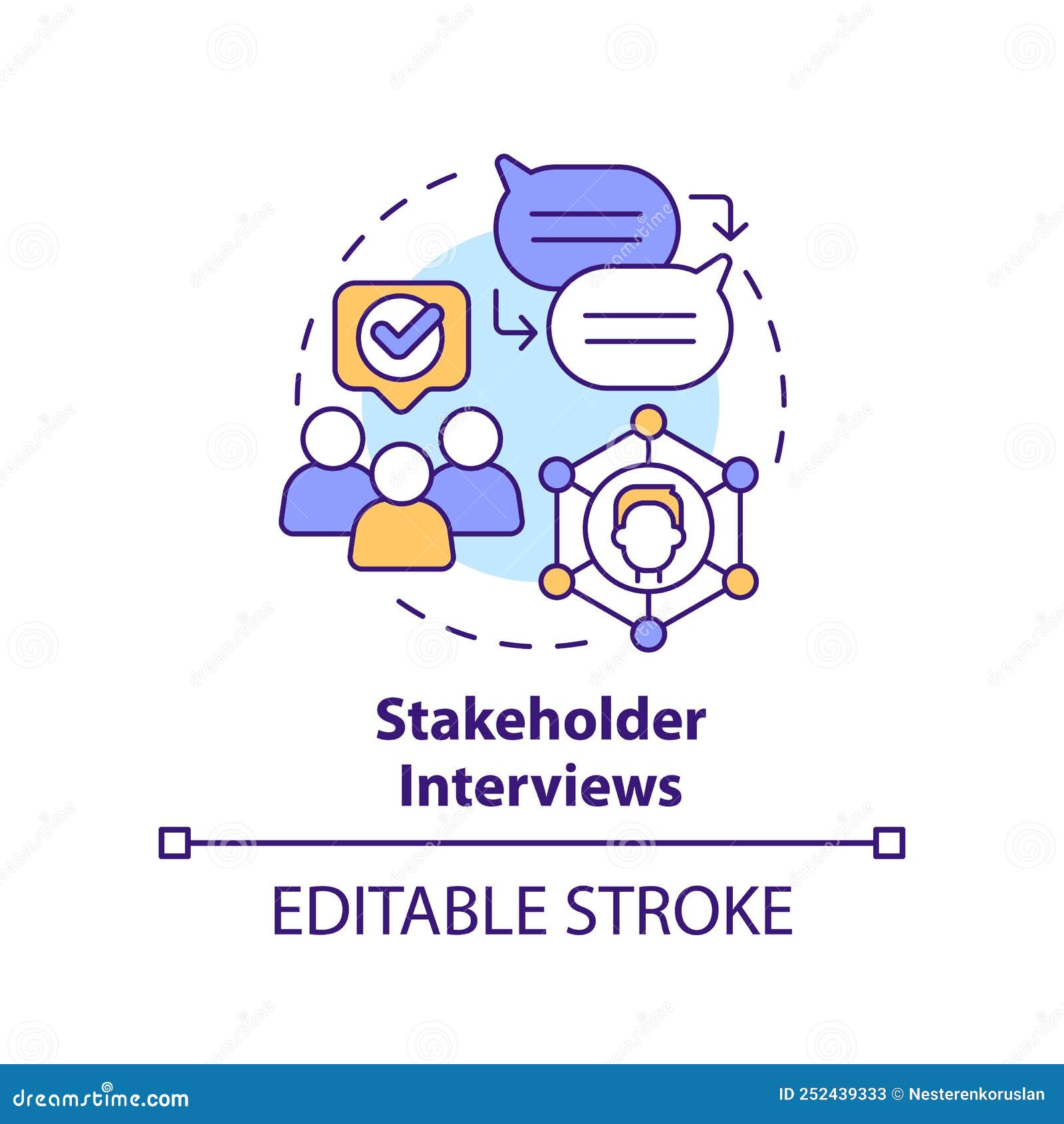 Stakeholder Concept Illustration. | CartoonDealer.com #115562068