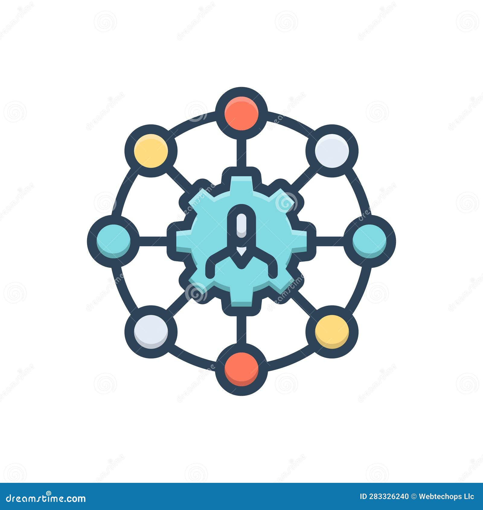 Color Illustration Icon for Stakeholders, Capitalist and Owners Stock ...