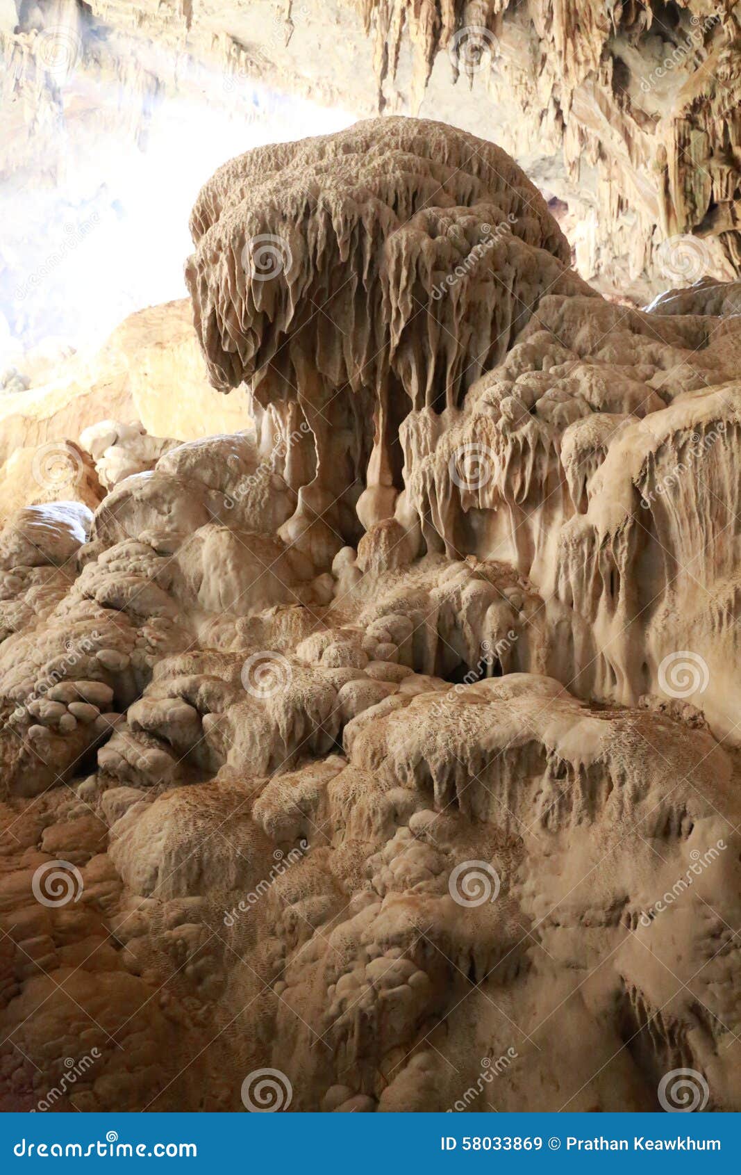 Stalactite stock afbeelding. Image of stalactiet, stalagmiet - 58033869