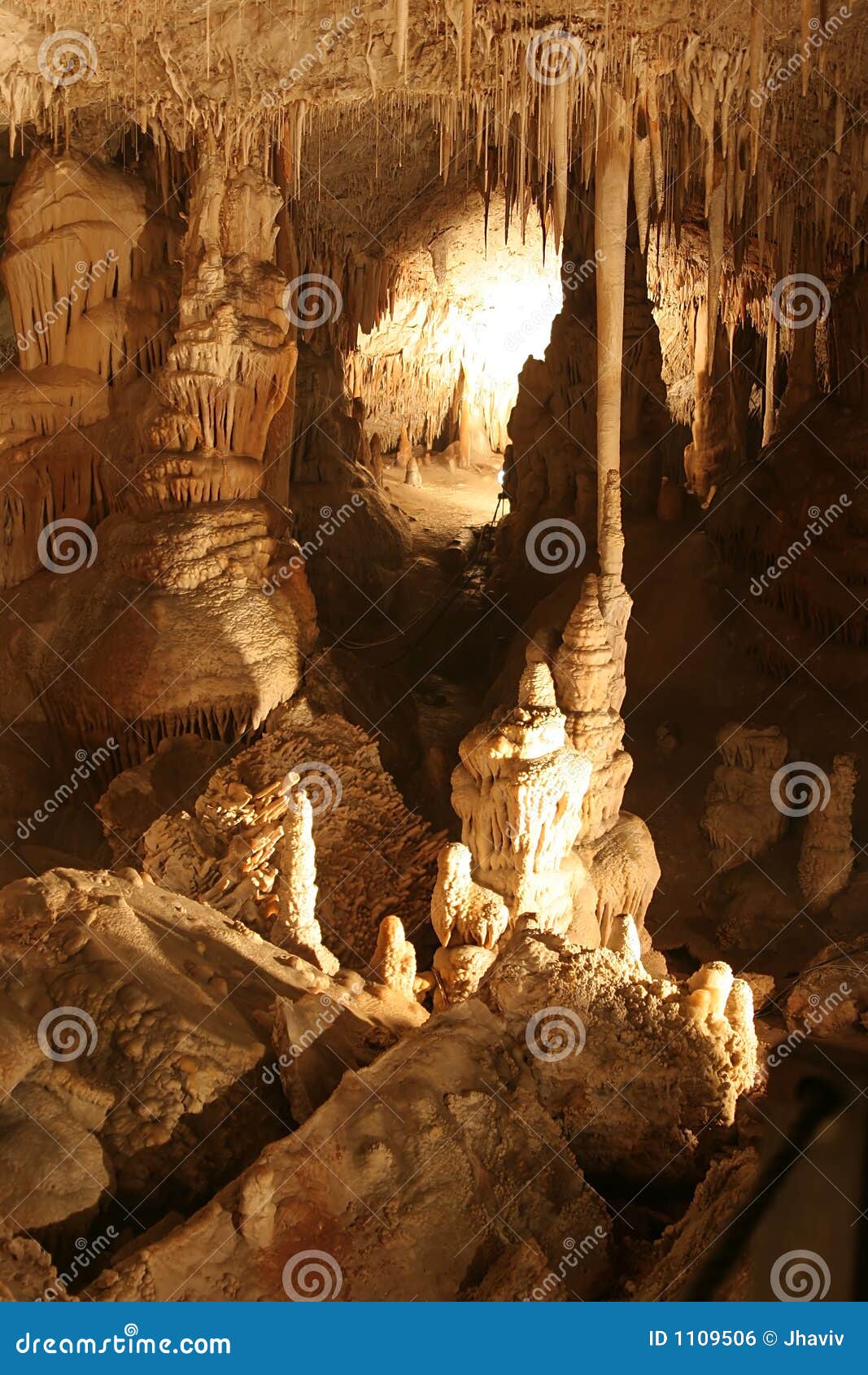 Stalactite Cave stock photo. Image of formations, mystery - 1109506