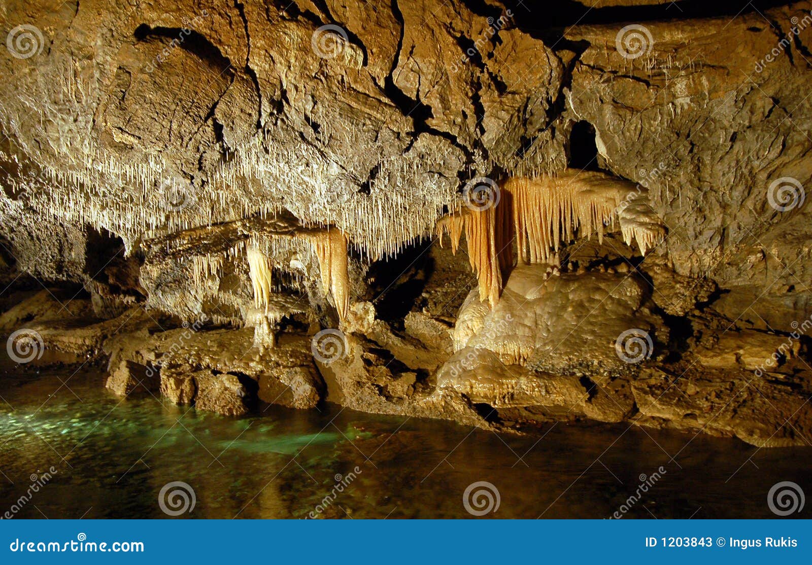 Stalactite cave stock image. Image of calcite, drops, environment - 1203843