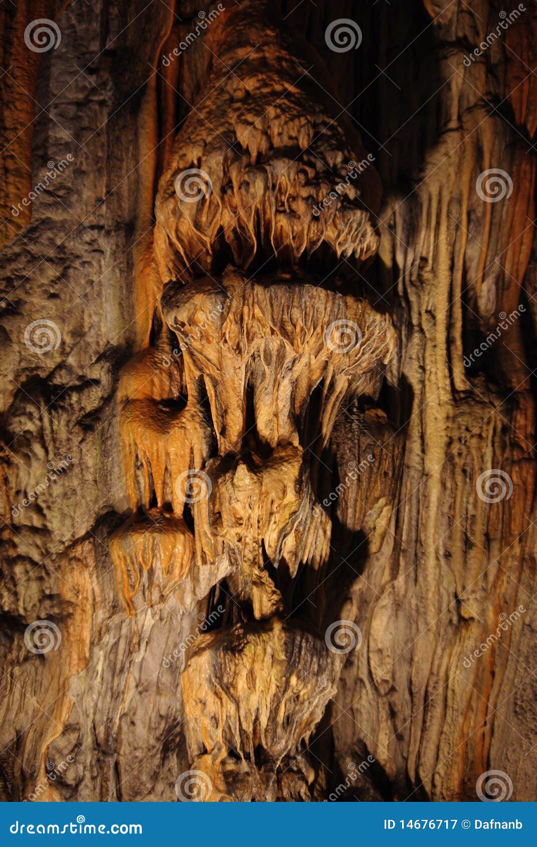 Stalactite cave stock image. Image of ceiling, geology - 14676717