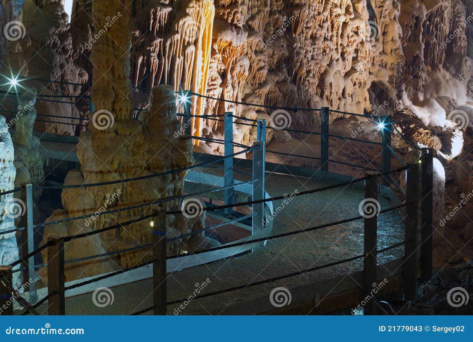 Stalactite cave stock image. Image of rock, deep, natural - 21779043