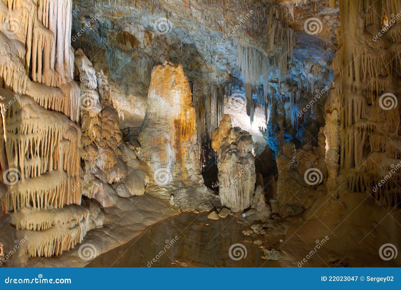 Stalactite cave stock image. Image of national, column - 22023047