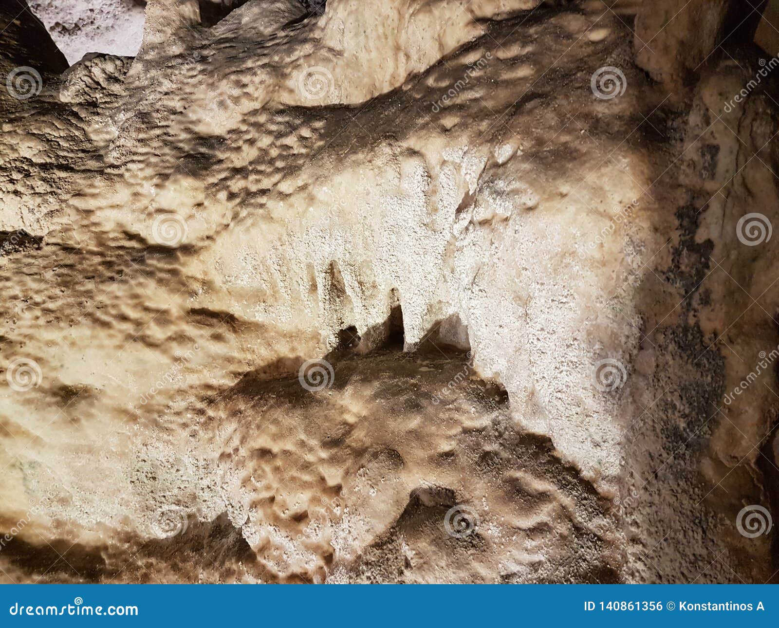 Stalactite Cave in Perama Ioannina Greece Stock Photo - Image of dark ...