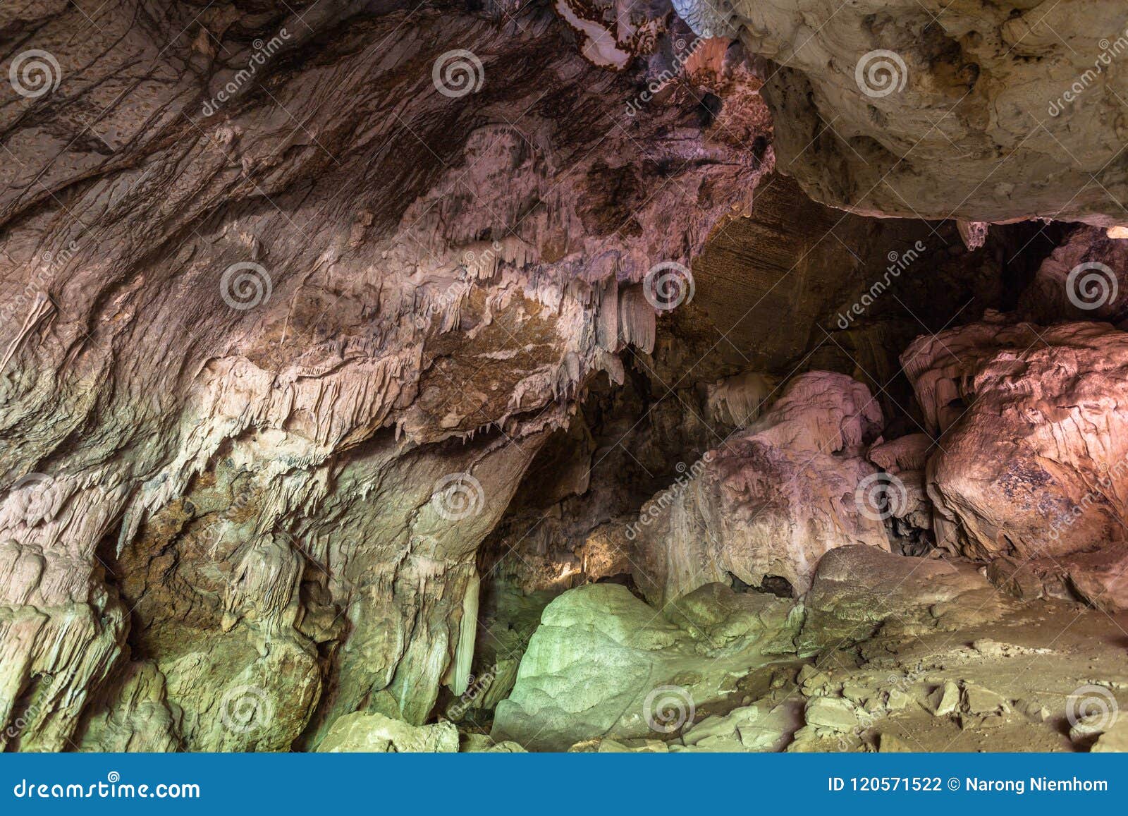 Stalactite Stalactite Shape Beautiful Inside the Cave Stock Photo ...