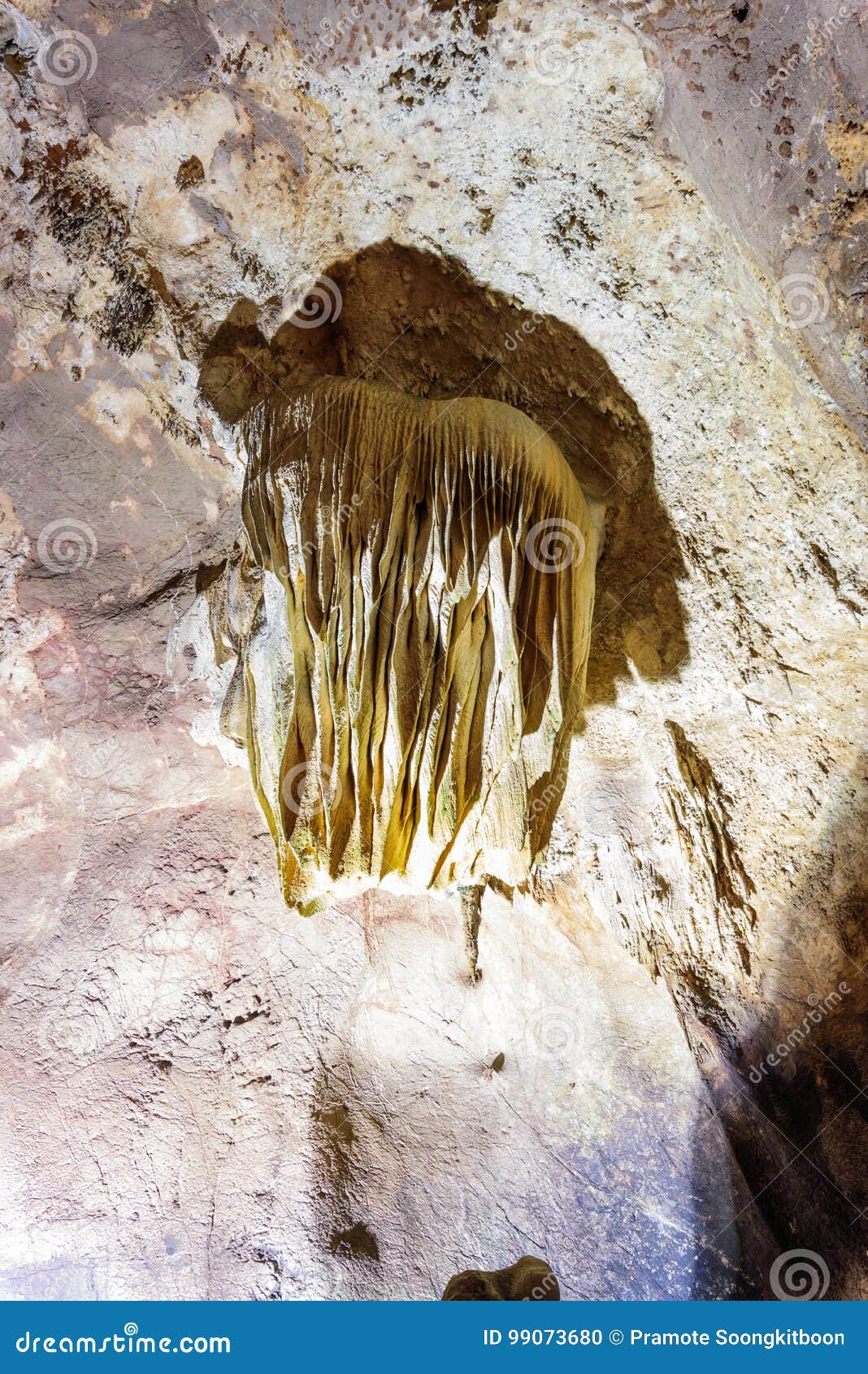 Stalactite Stalactites with Color Lighting Stock Photo - Image of ...