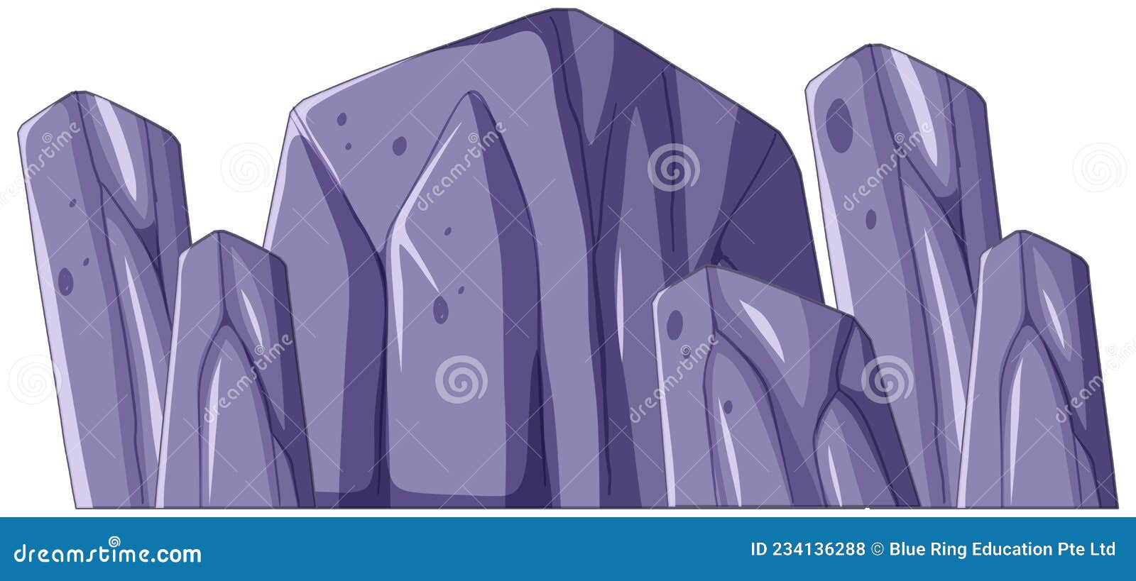 Stalactite Stalagmite in Cartoon Style Stock Vector - Illustration of ...