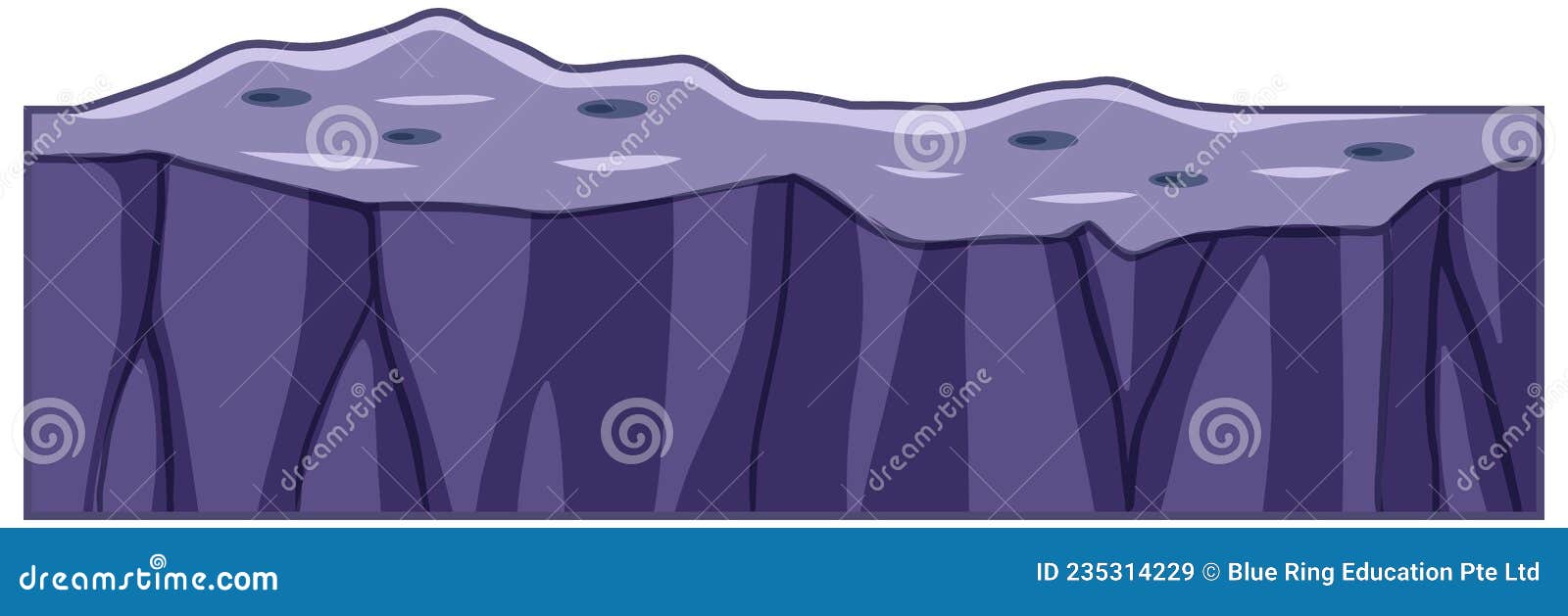 Stalactite Stalagmite in Cartoon Style Stock Vector - Illustration of ...