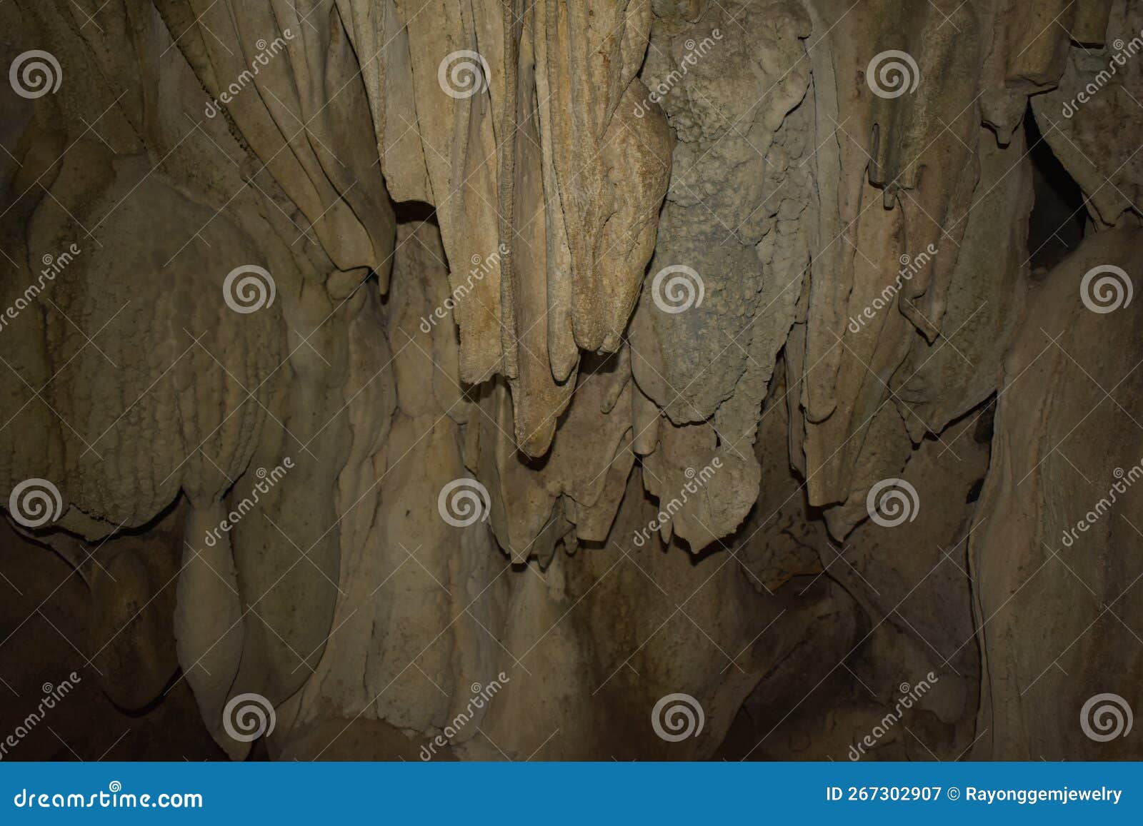 Stalactites in cave stock image. Image of rocky, textured - 267302907