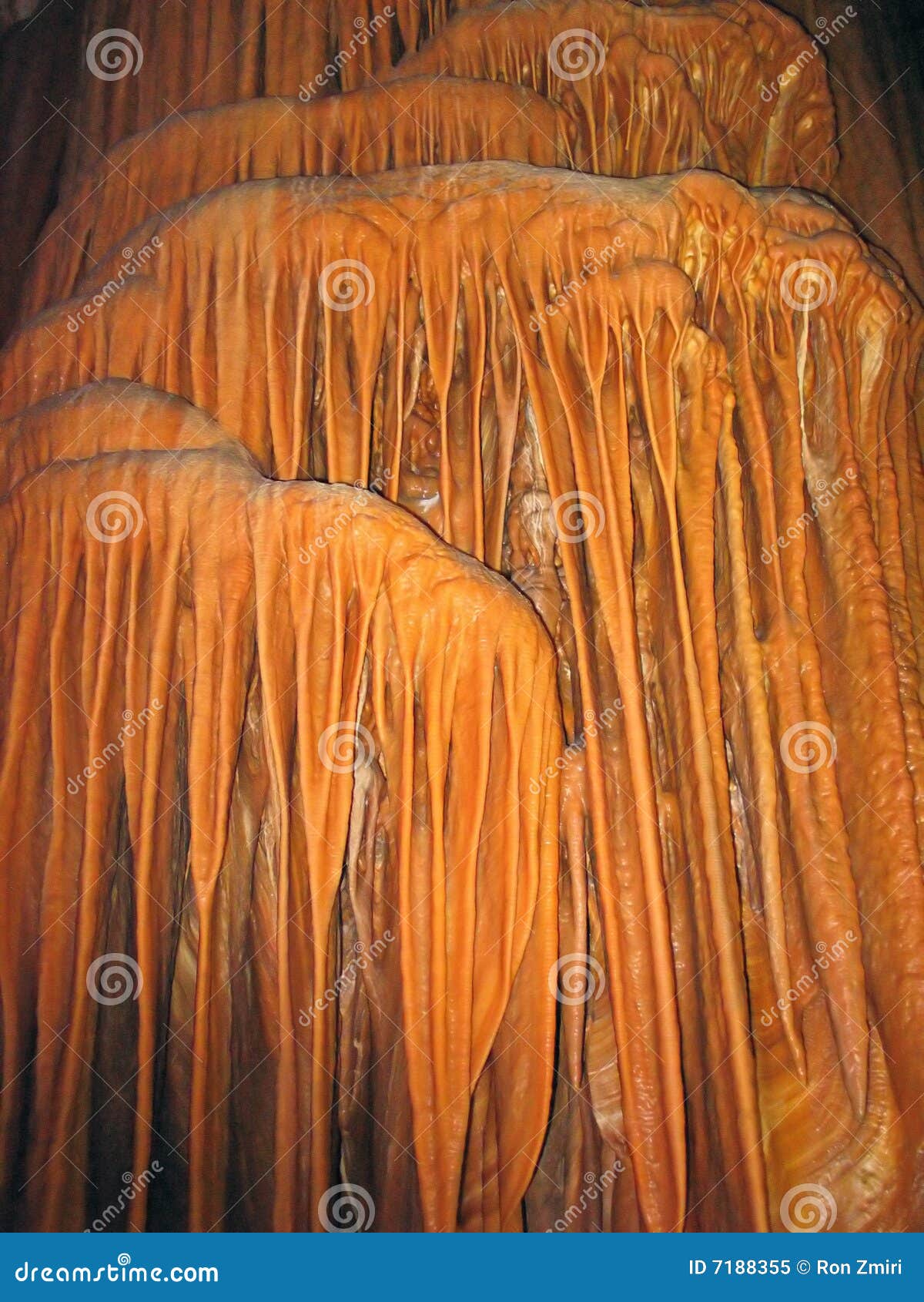 Stalactites and Stalagmite Cave Stock Image - Image of large, scenery ...