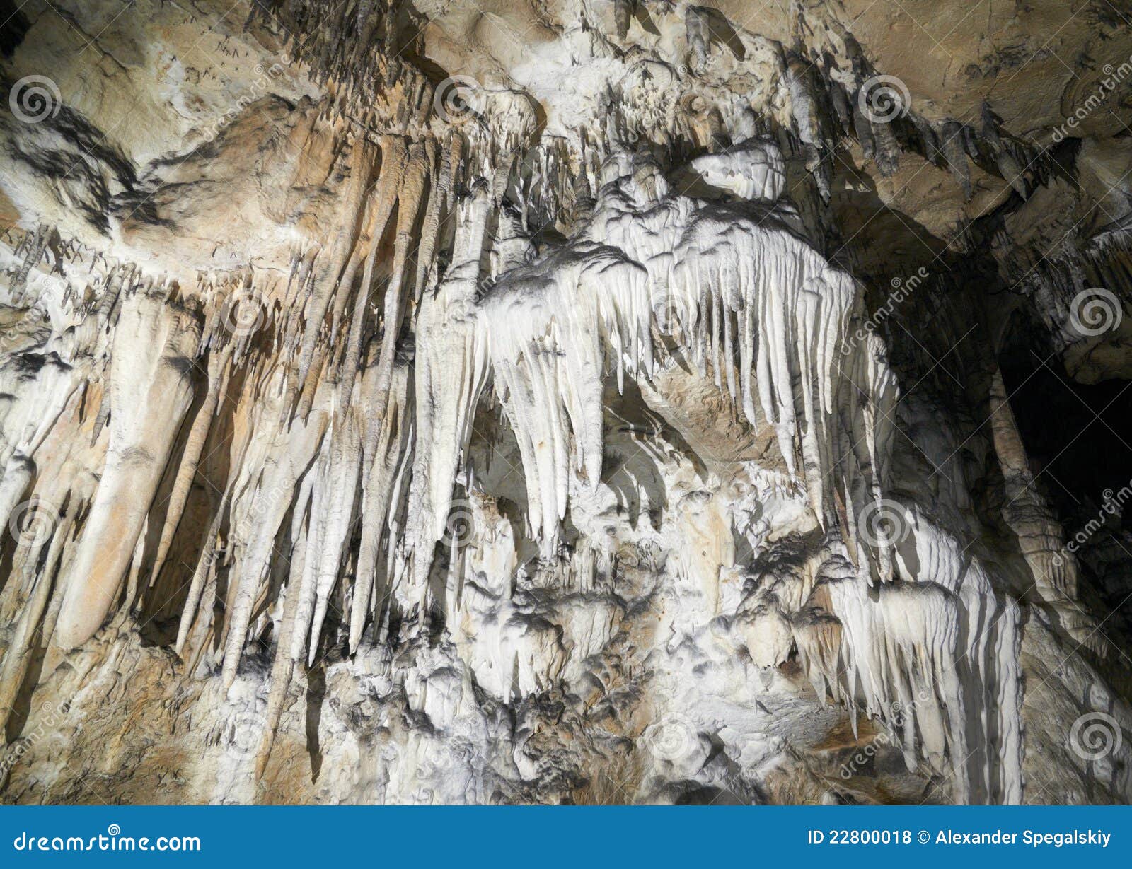 Stalactites and Stalagmites in the Cave Stock Photo - Image of amazing ...