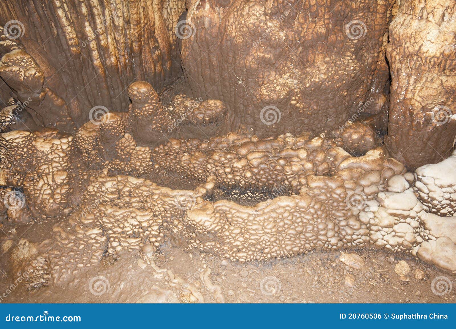 Stalagmite texture in cave stock photo. Image of stalagmite - 20760506
