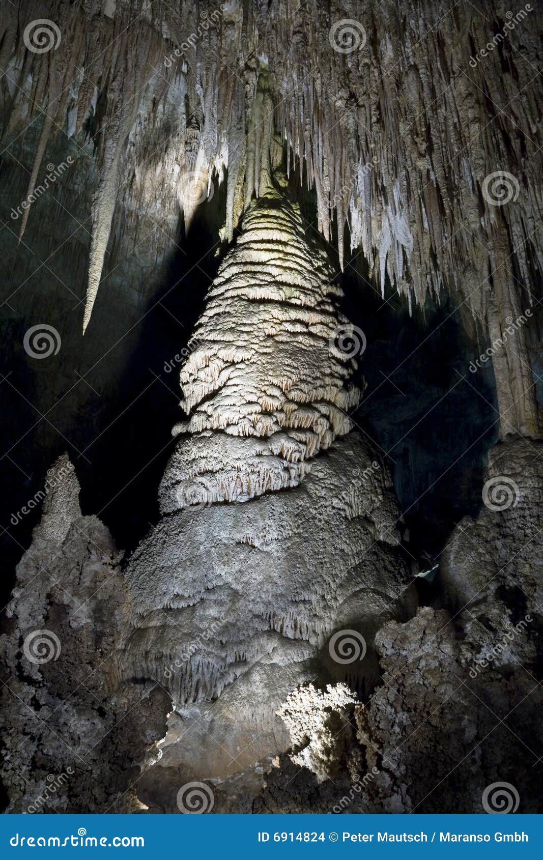 Stalagmites stock photo. Image of attraction, geology - 6914824