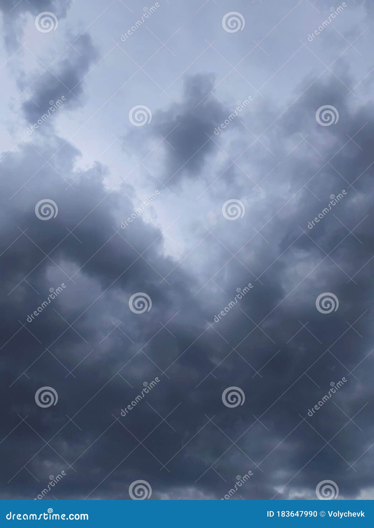 Stale grey rain clouds stock photo. Image of cumulus - 183647990