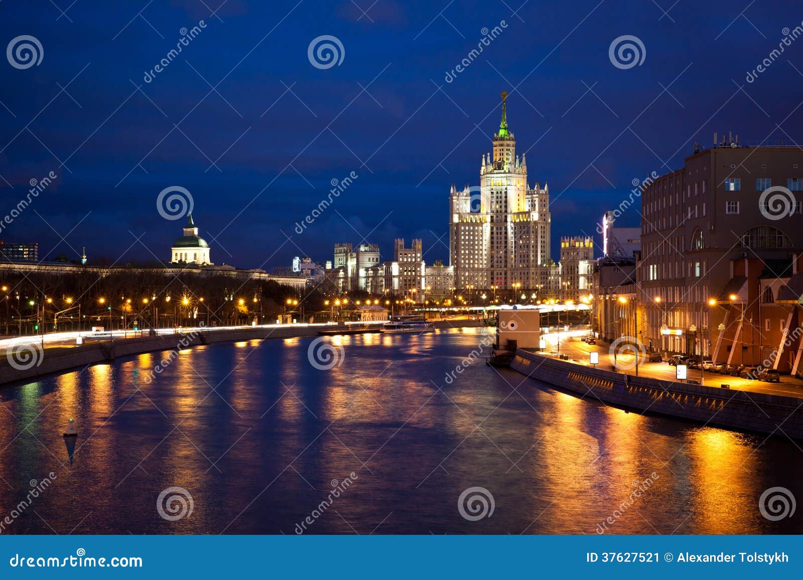 Stalin House in Moscow, Russia Stock Image - Image of moskva, view ...
