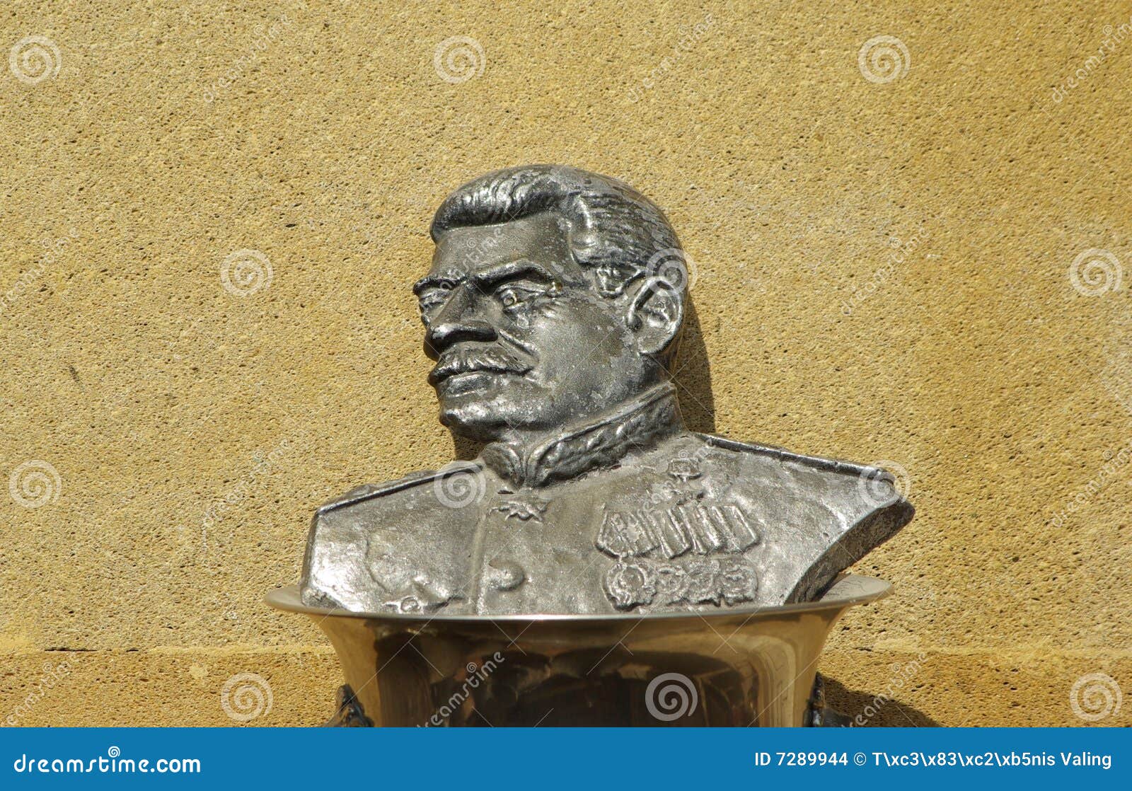 Stalin sculture stock photo. Image of power, flag, national - 7289944