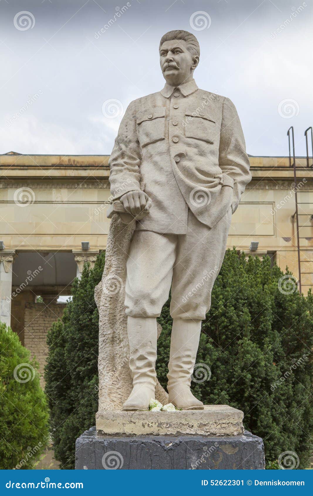 Stalin Statue in Gori, Georgia. Stock Image - Image of georgian, europe ...