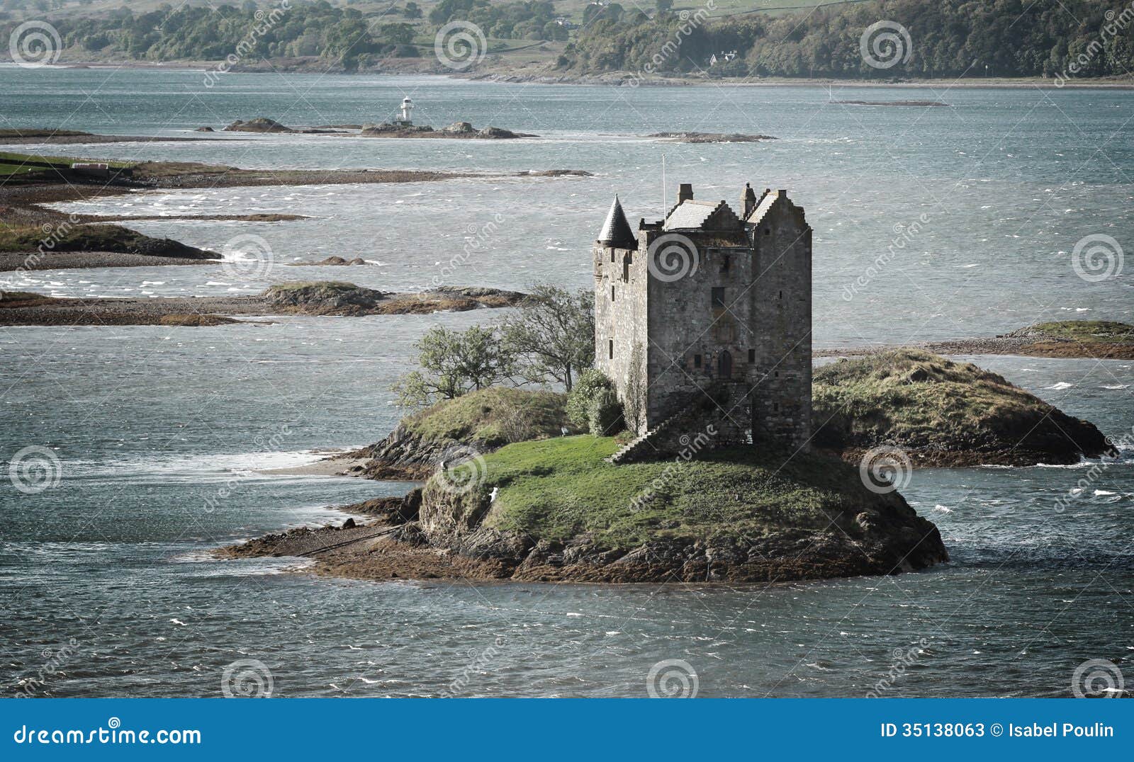Stalker castle stock image. Image of heritage, argyll - 35138063