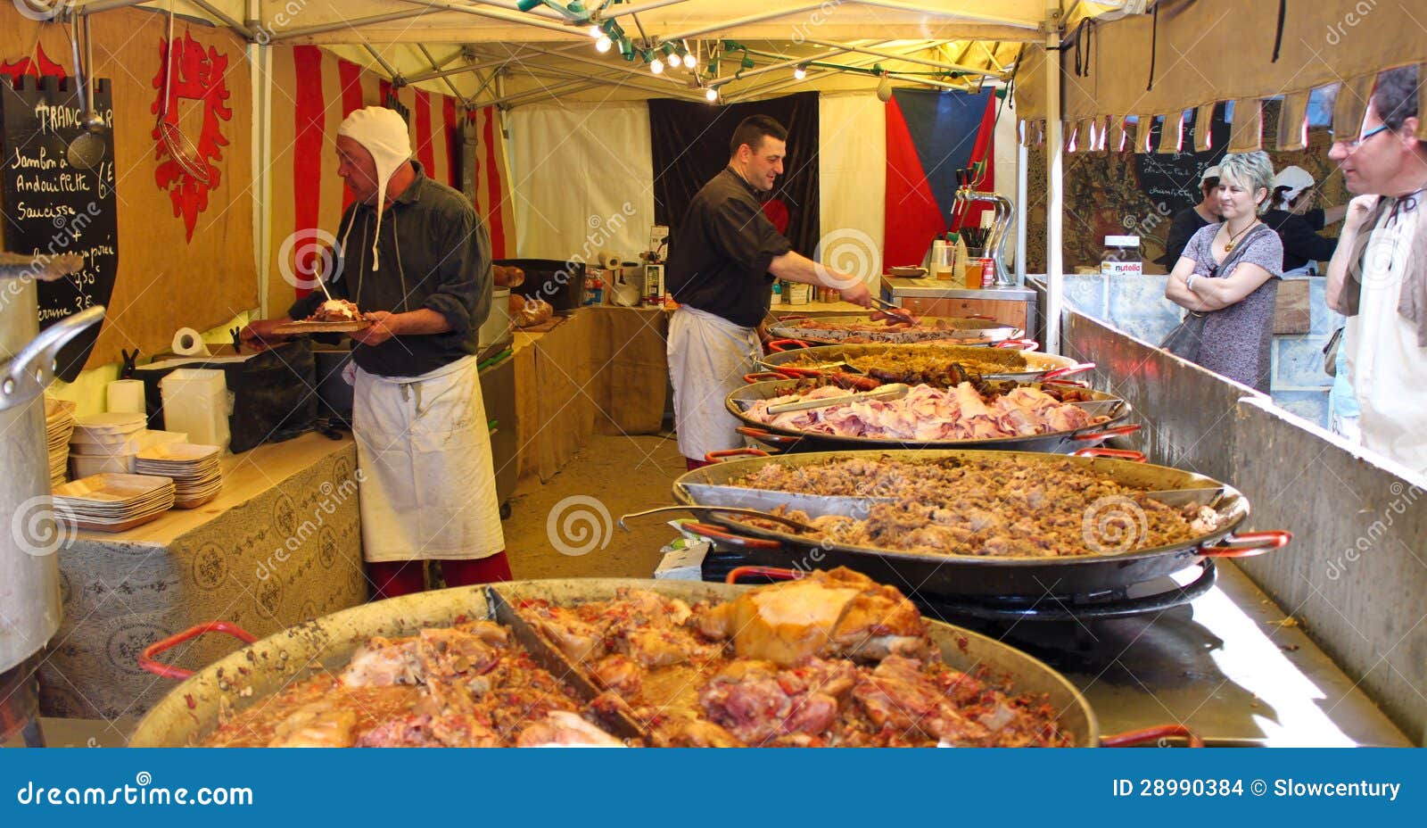 Stall with Various Meat Snaks Editorial Stock Image - Image of cooking ...