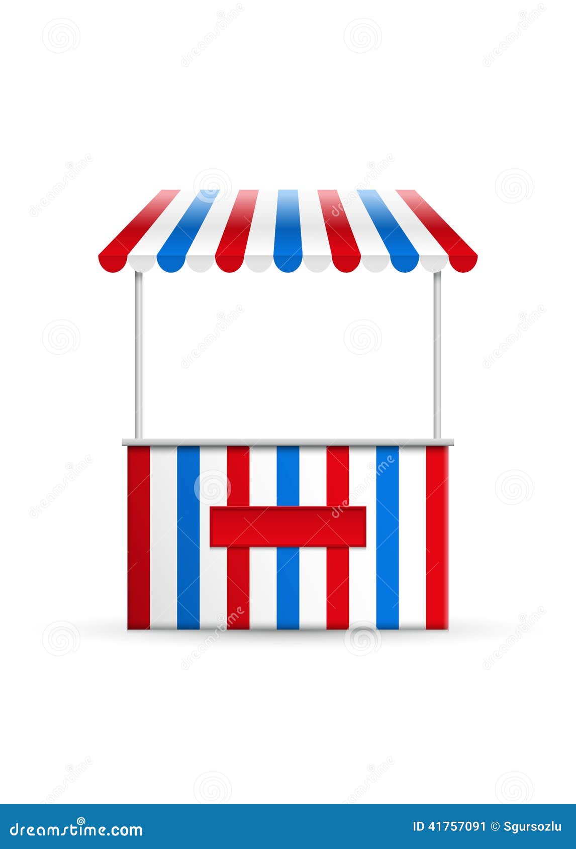 Stall stock vector. Illustration of market, store, stall - 41757091