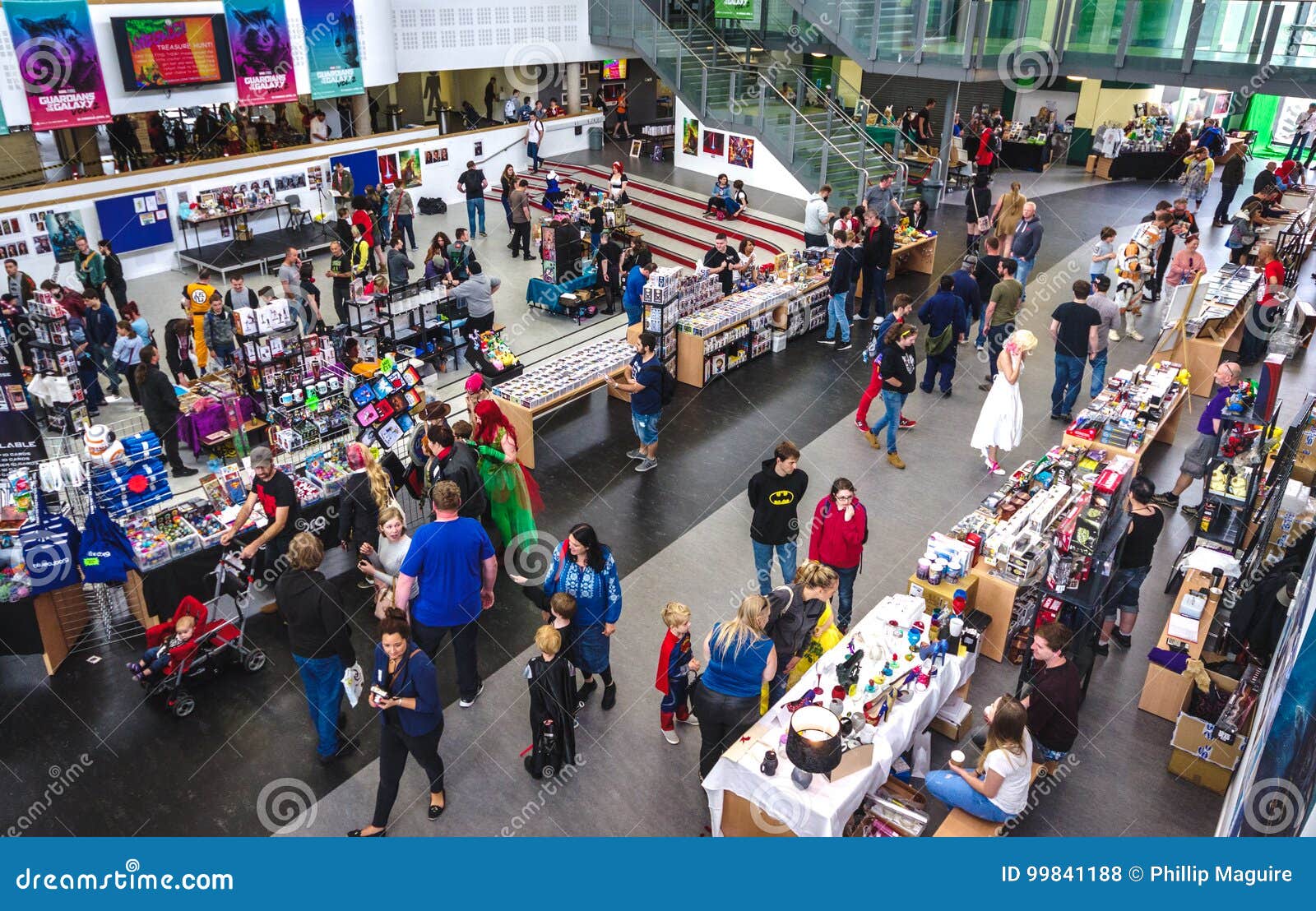 Stalls at Megacon Convention Editorial Stock Photo - Image of male ...