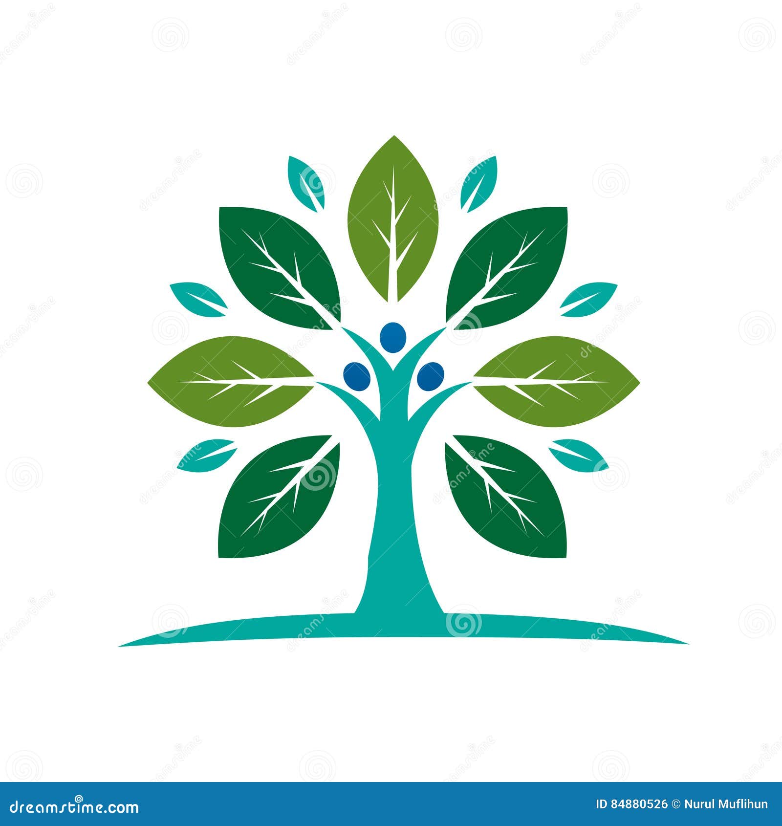 Stammbaum-Ikone vektor abbildung. Illustration von ganzheitlich - 84880526