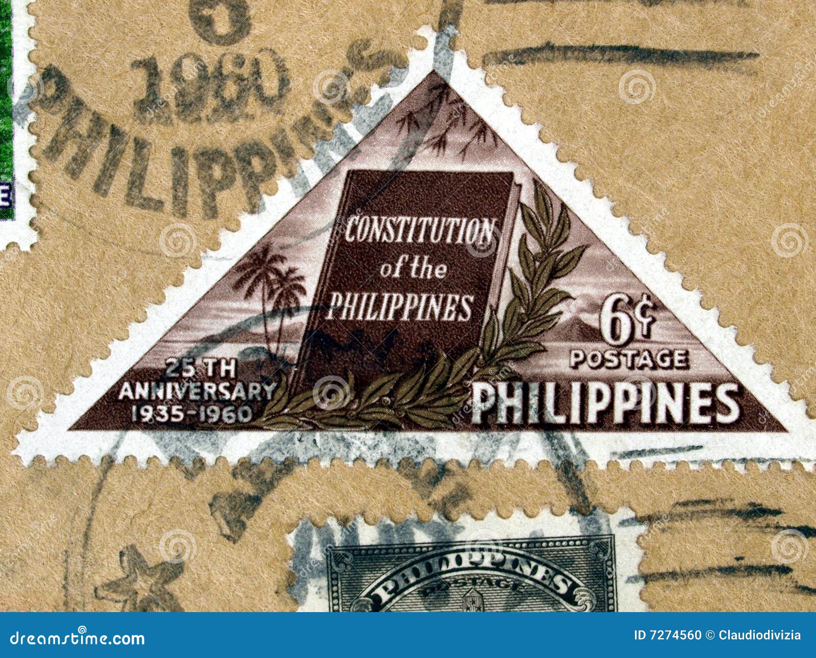 Philippines Postage Stamp Shows Portrait Of Jose Rizal, Commonwealth Of ...