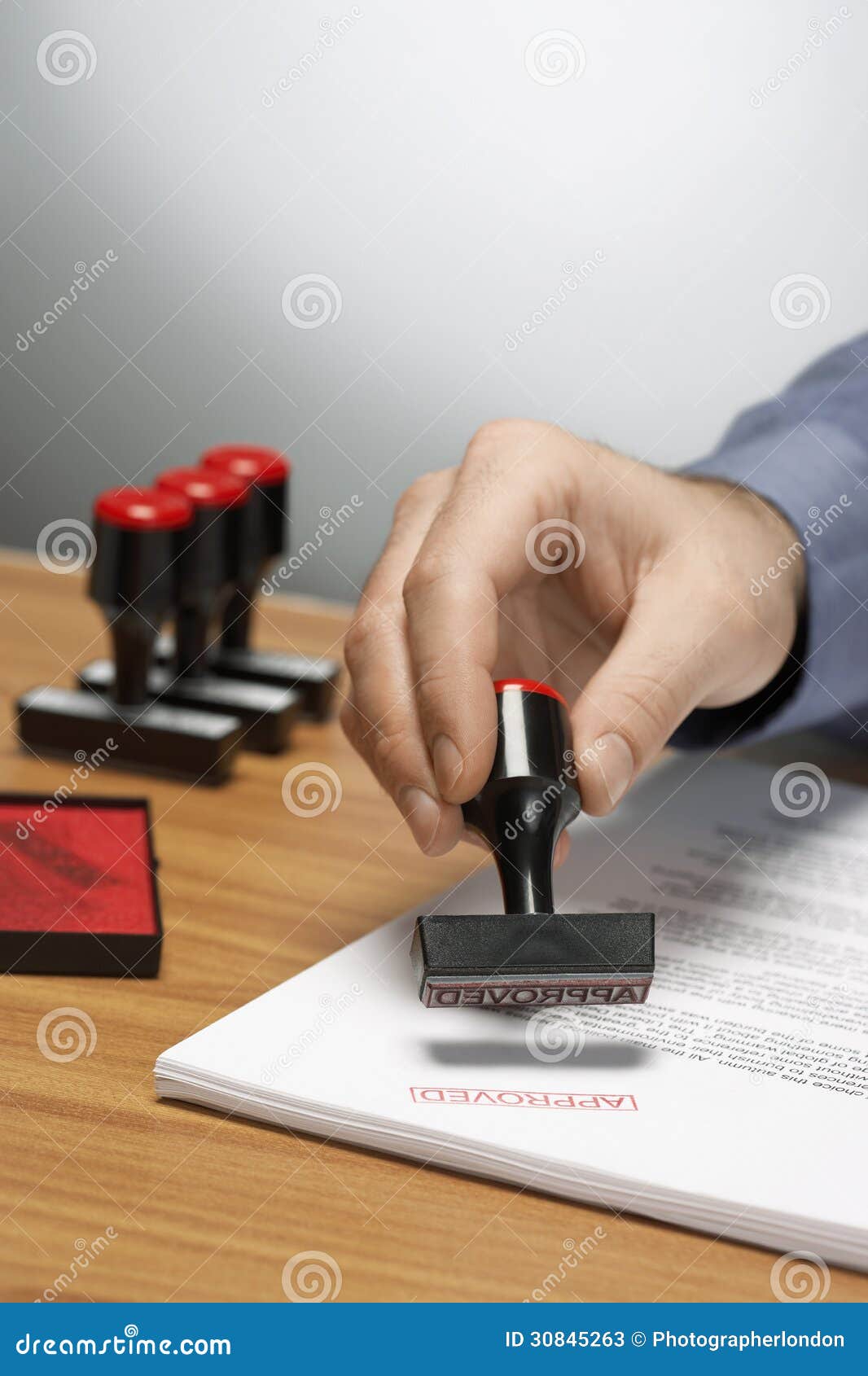 Stamp of Approval stock image. Image of approval, authority - 30845263