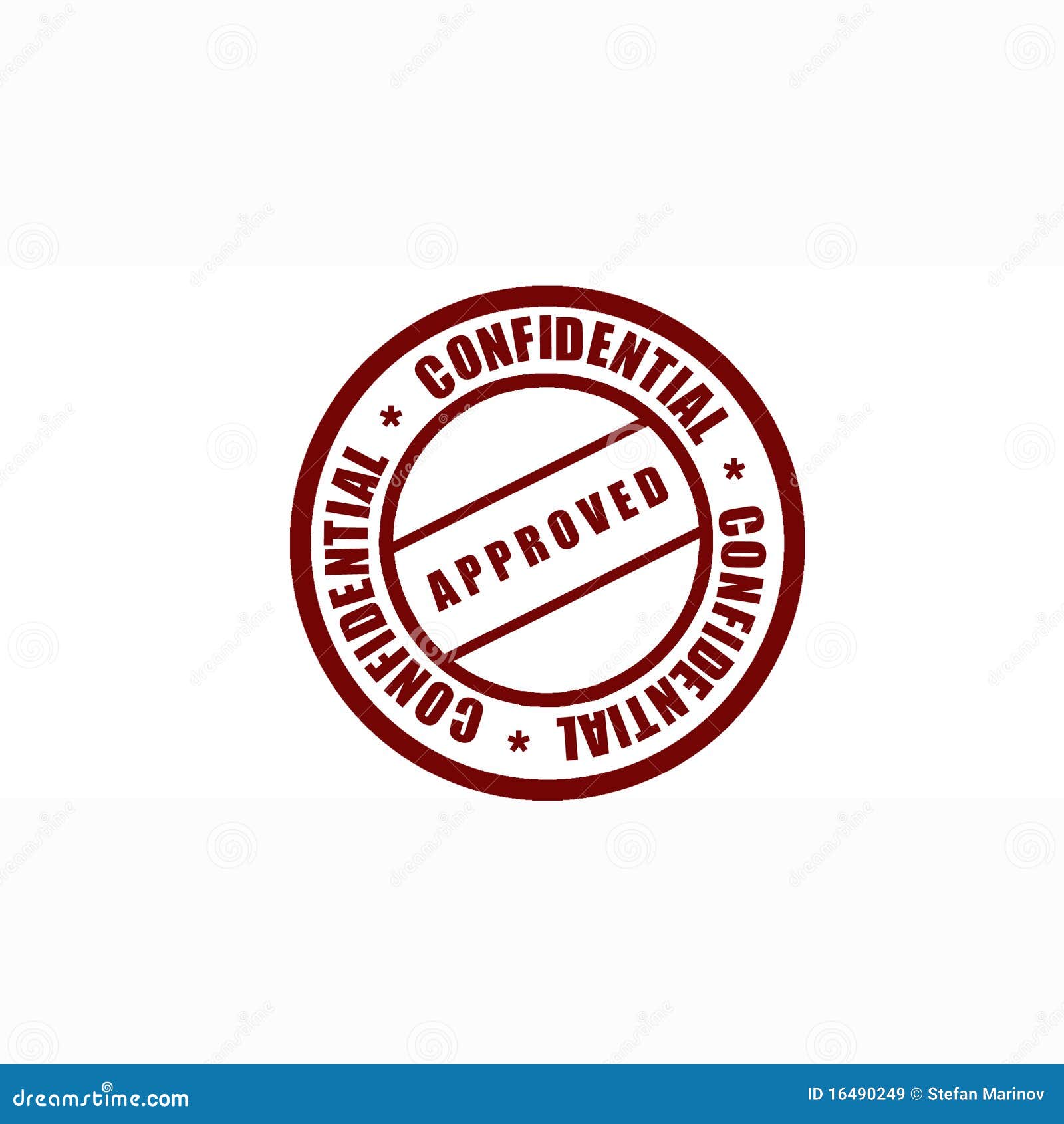 Stamp Approved With Green And Red Text Cartoon Vector | CartoonDealer ...