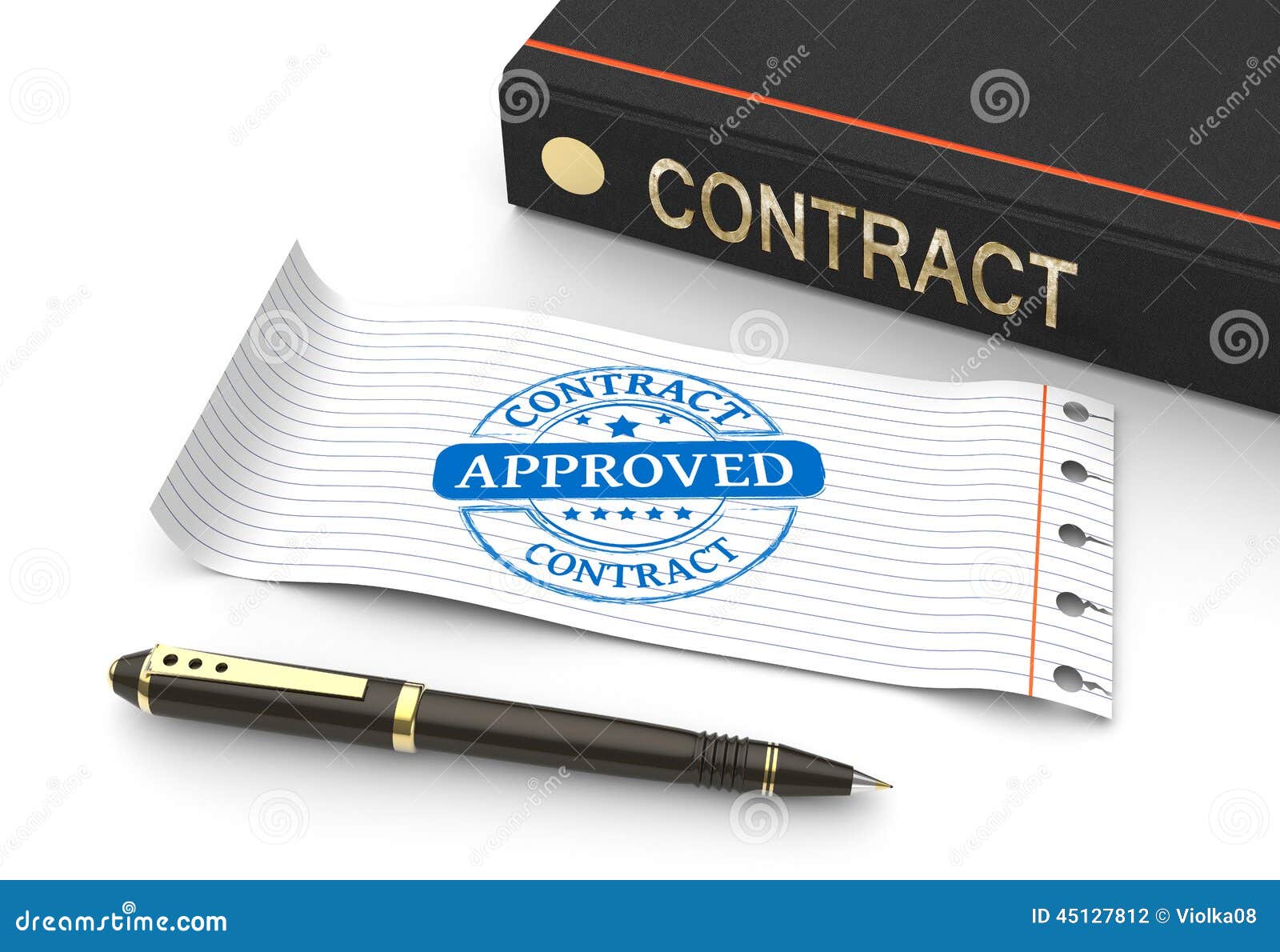 Stamp approved stock illustration. Illustration of positive - 45127812