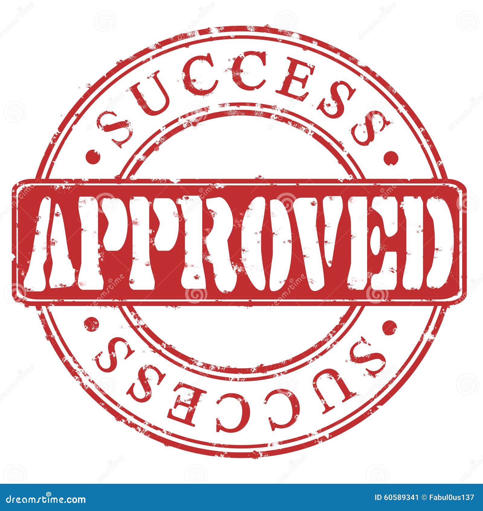 Stamp Approved Success stock illustration. Illustration of business ...