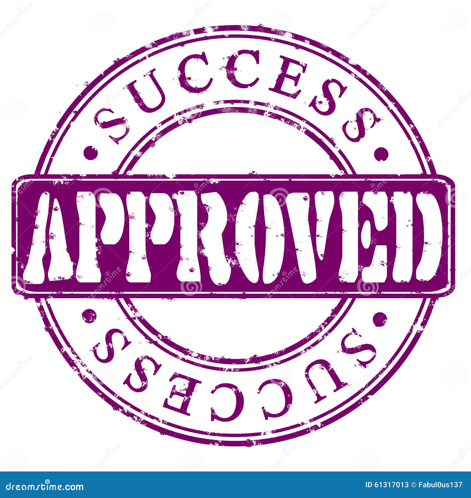 Stamp Approved Success stock illustration. Illustration of accredited ...