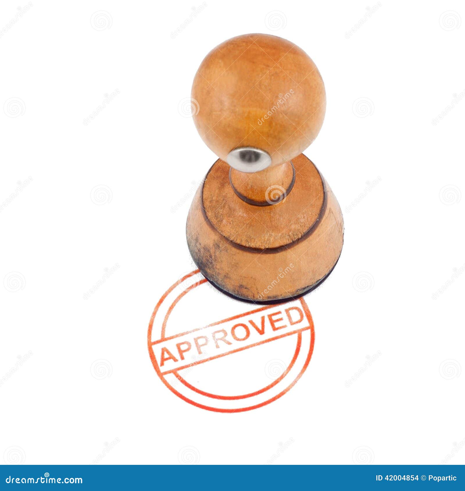 Stamp approved stock photo. Image of tool, seal, office - 42004854