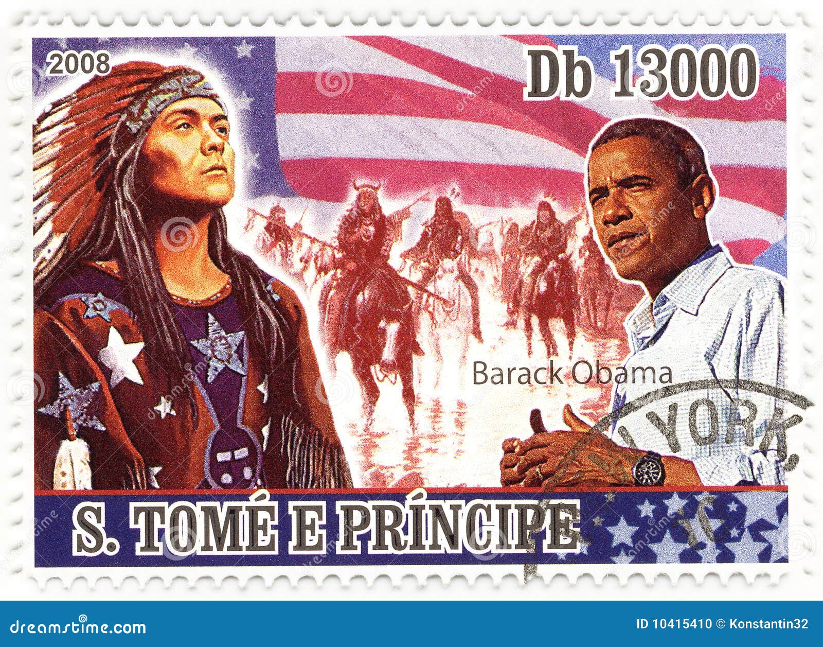 Stamp with Barack Obama editorial image. Image of communication - 10415410