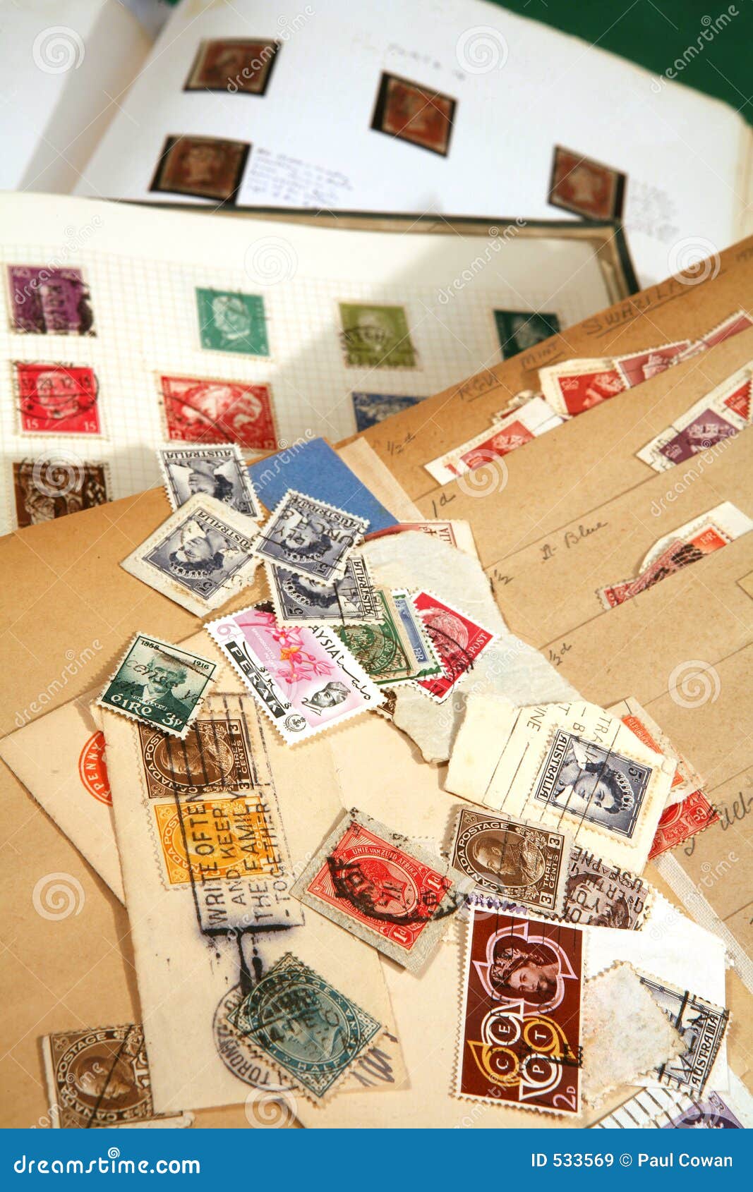 Stamp books editorial stock image. Image of book, stamps - 533569