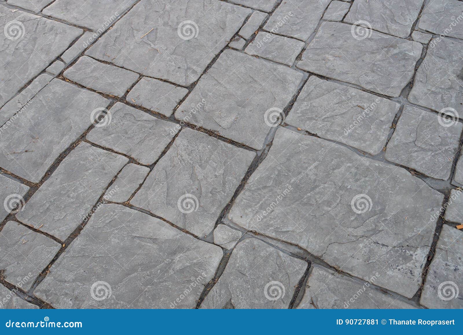 Stamp Concrete Texture Pattern and Background. Stock Image - Image of ...