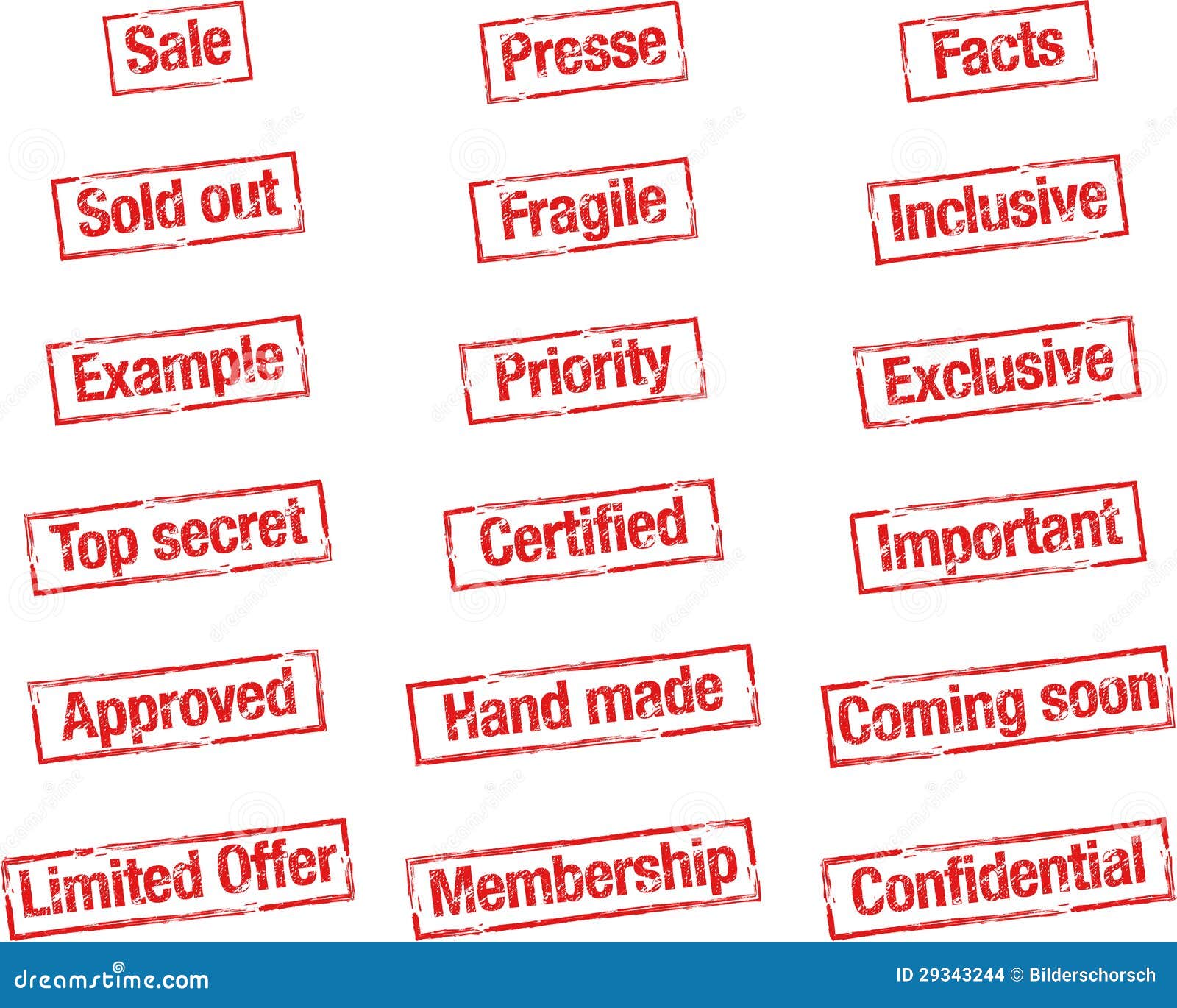 Stamp general stock vector. Illustration of priority - 29343244