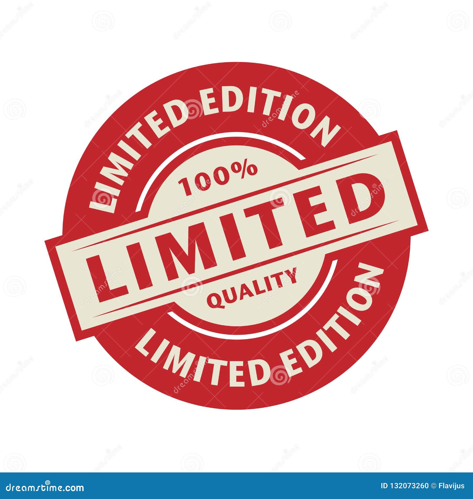Stamp or Label with the Text Limited Edition Stock Vector ...