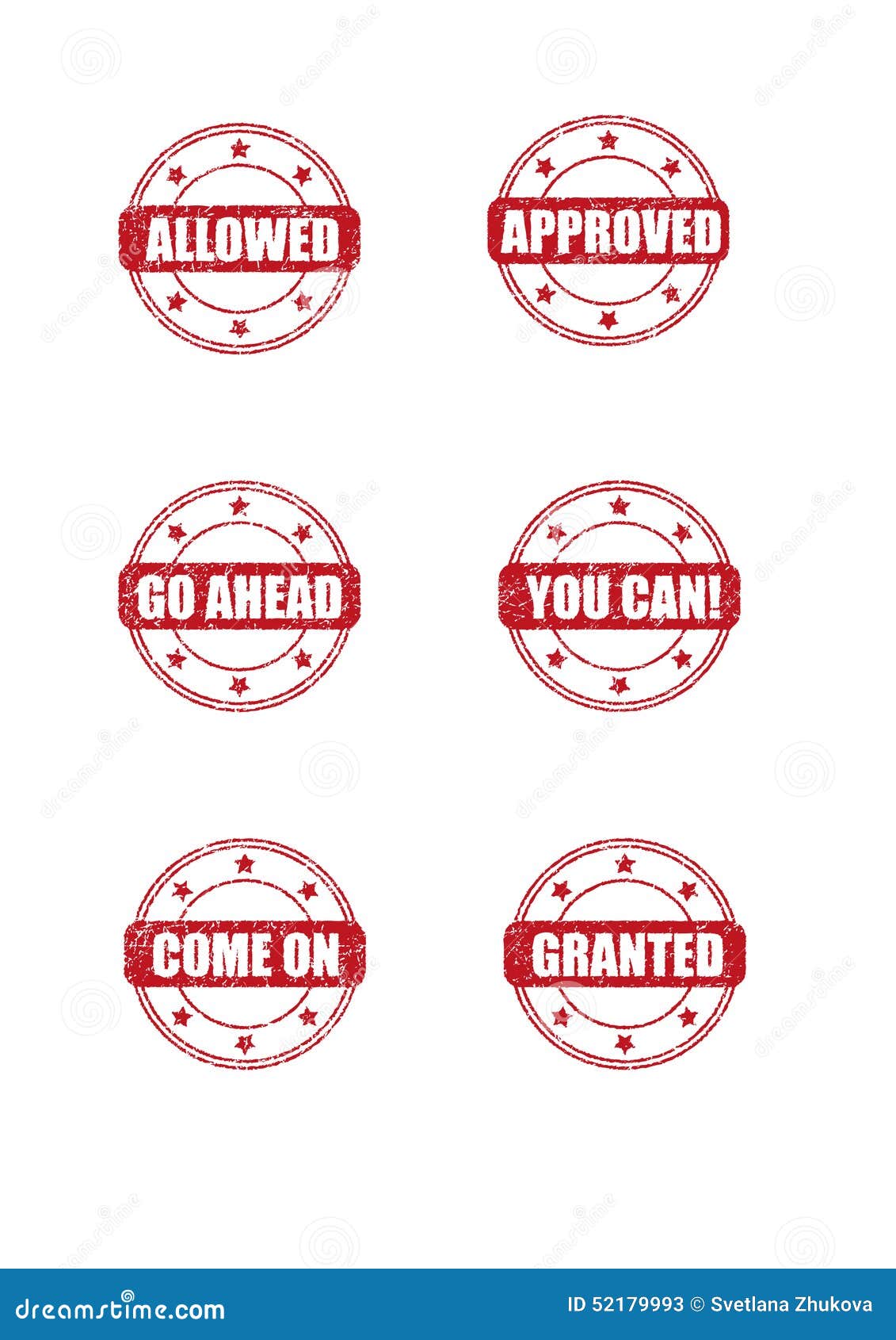 Stamp marks stock vector. Illustration of approved, mark - 52179993