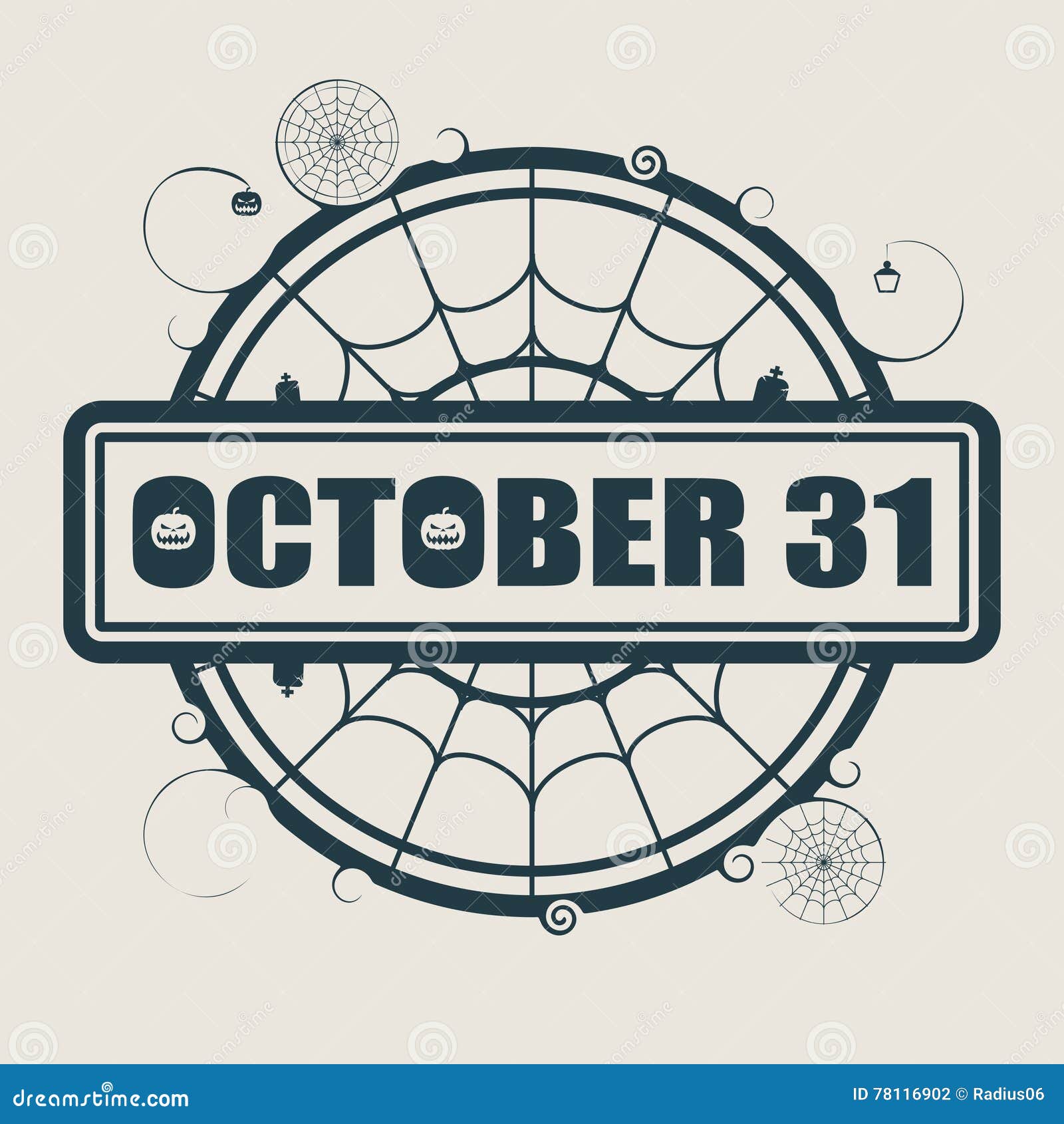 Stamp with October 31 text stock vector. Illustration of rectangle ...