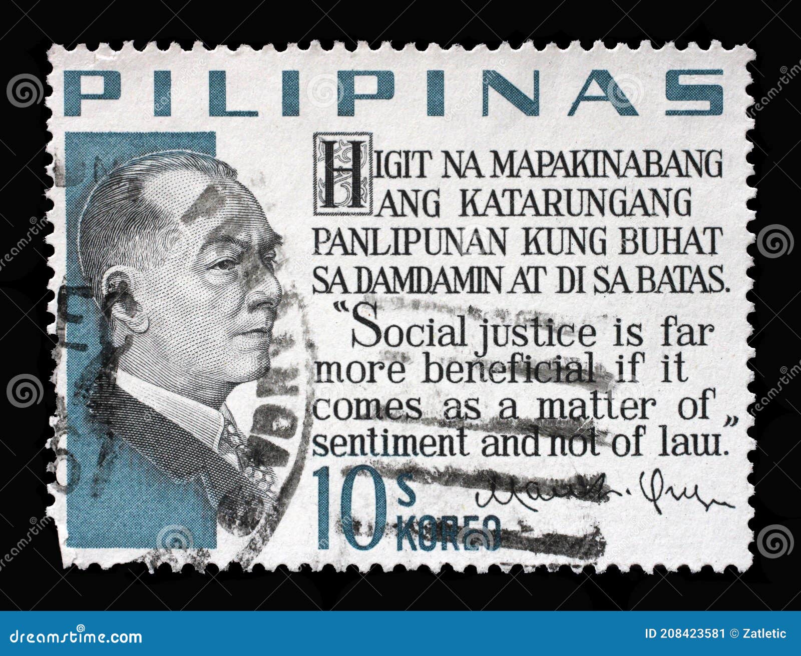 Manuel L. Quezon Statue At Corregidor Island In Cavite, Philippines ...