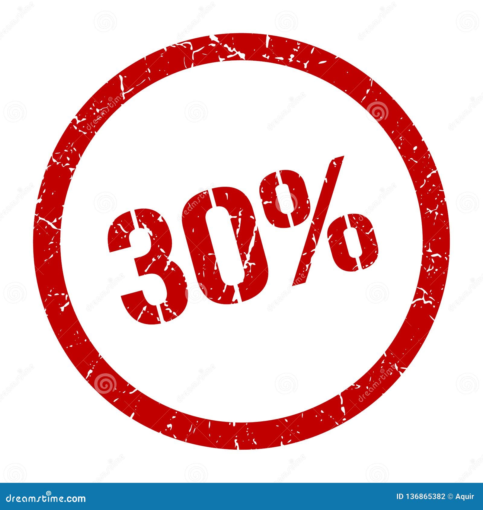 30 stamp stock vector. Illustration of grunge, discount - 136865382