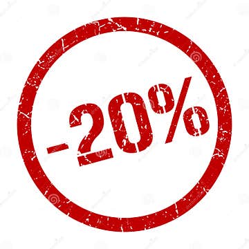 -20 stamp stock vector. Illustration of grungy, label - 136943691