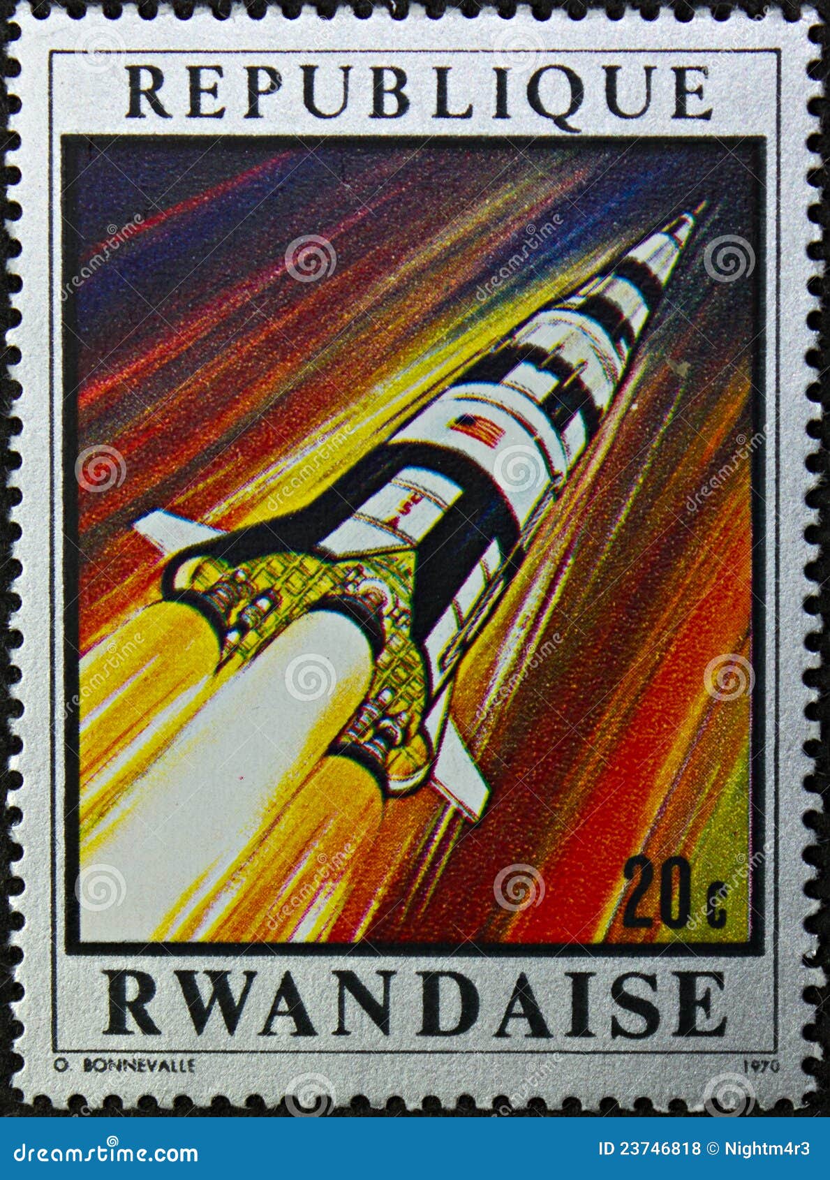 Stamp republic rwanda editorial stock photo. Image of commemorative ...