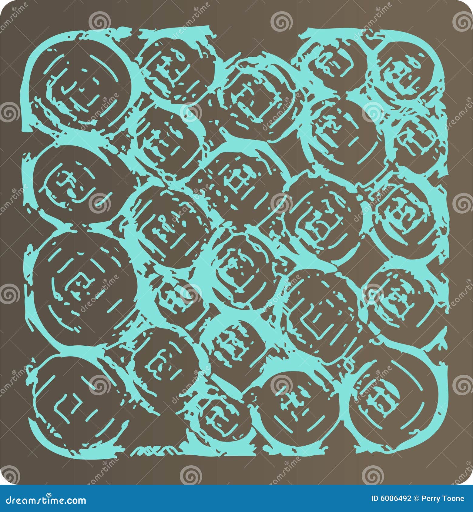 Stamp Roll Abstract stock vector. Illustration of design - 6006492