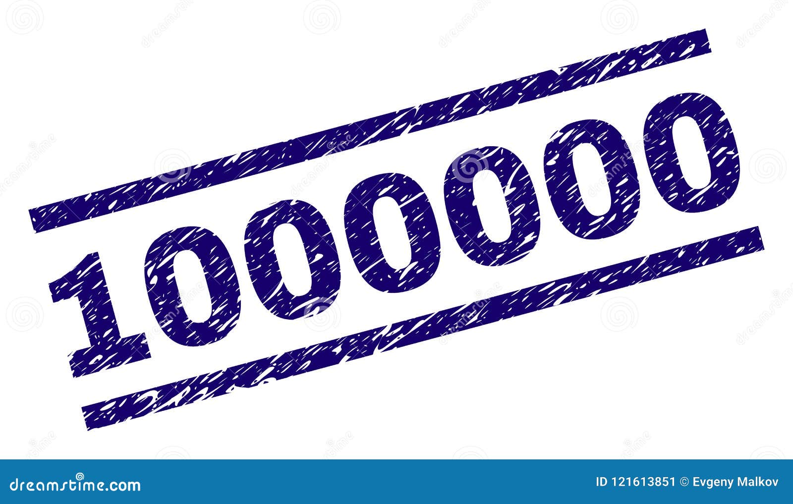 Scratched Textured 1000000 Stamp Seal Stock Vector - Illustration of ...